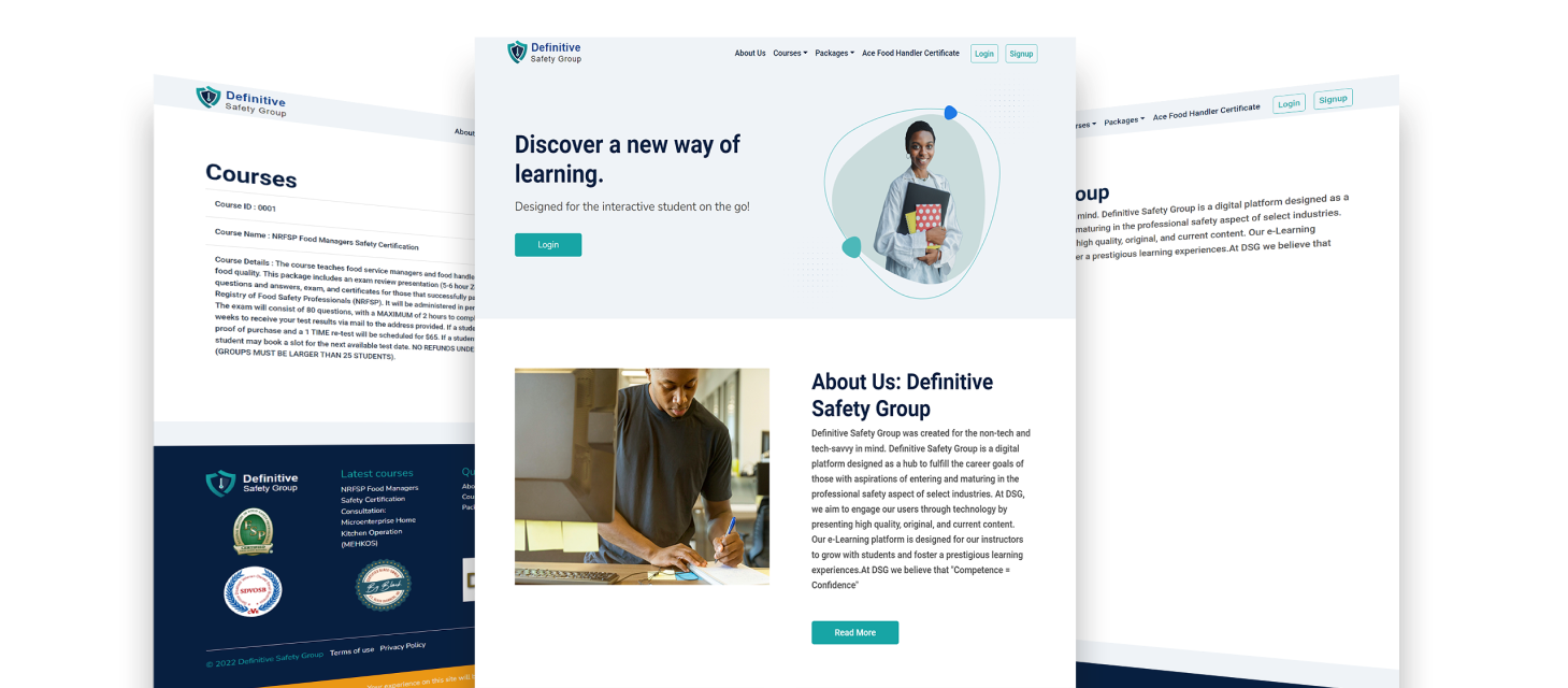 An enriching e-learning platform for online training programs and classes