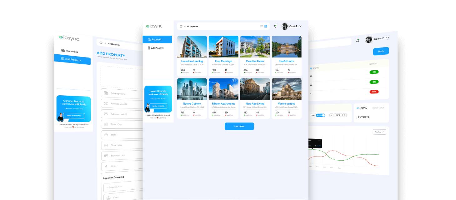 Smart Home Management platform for users to access their smart devices