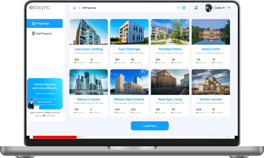 Smart Home Management platform for users to access their smart devices